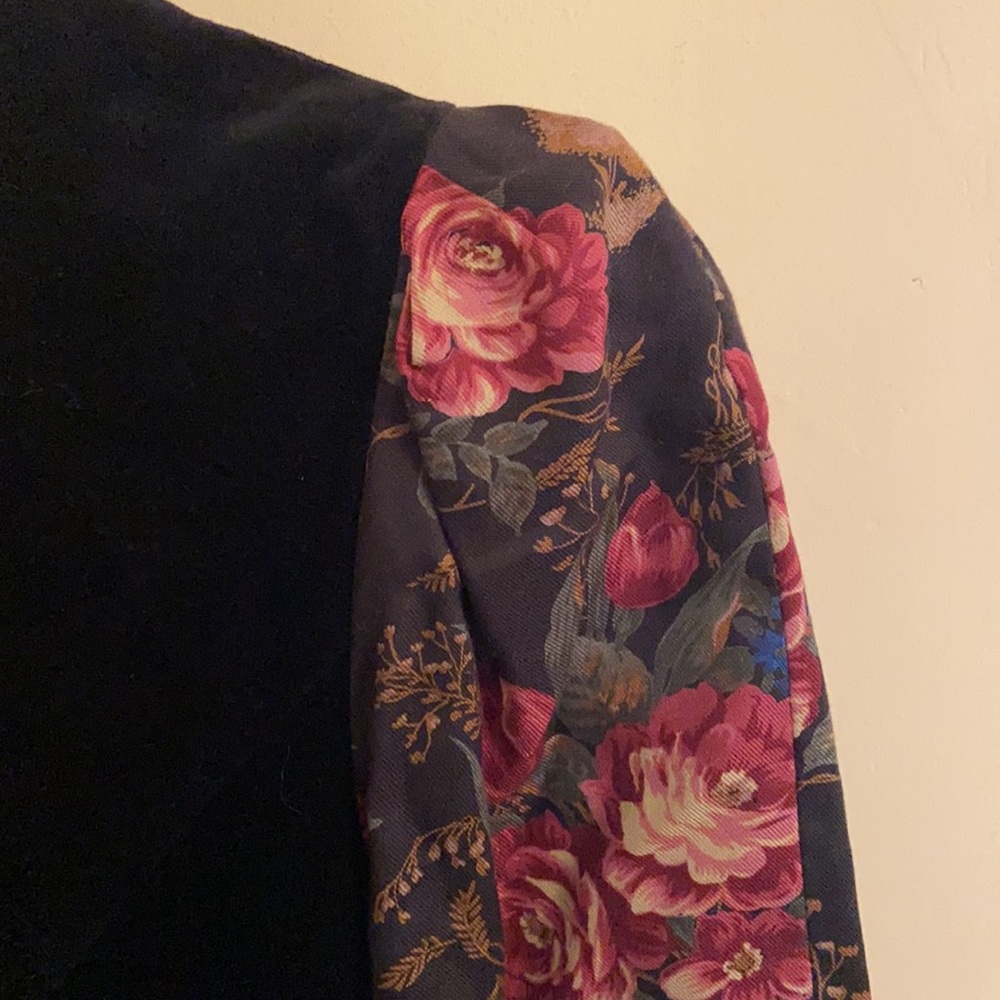 Perfect Cottagecore Neo-Edwardian Velvet & Floral Vin… - Gem